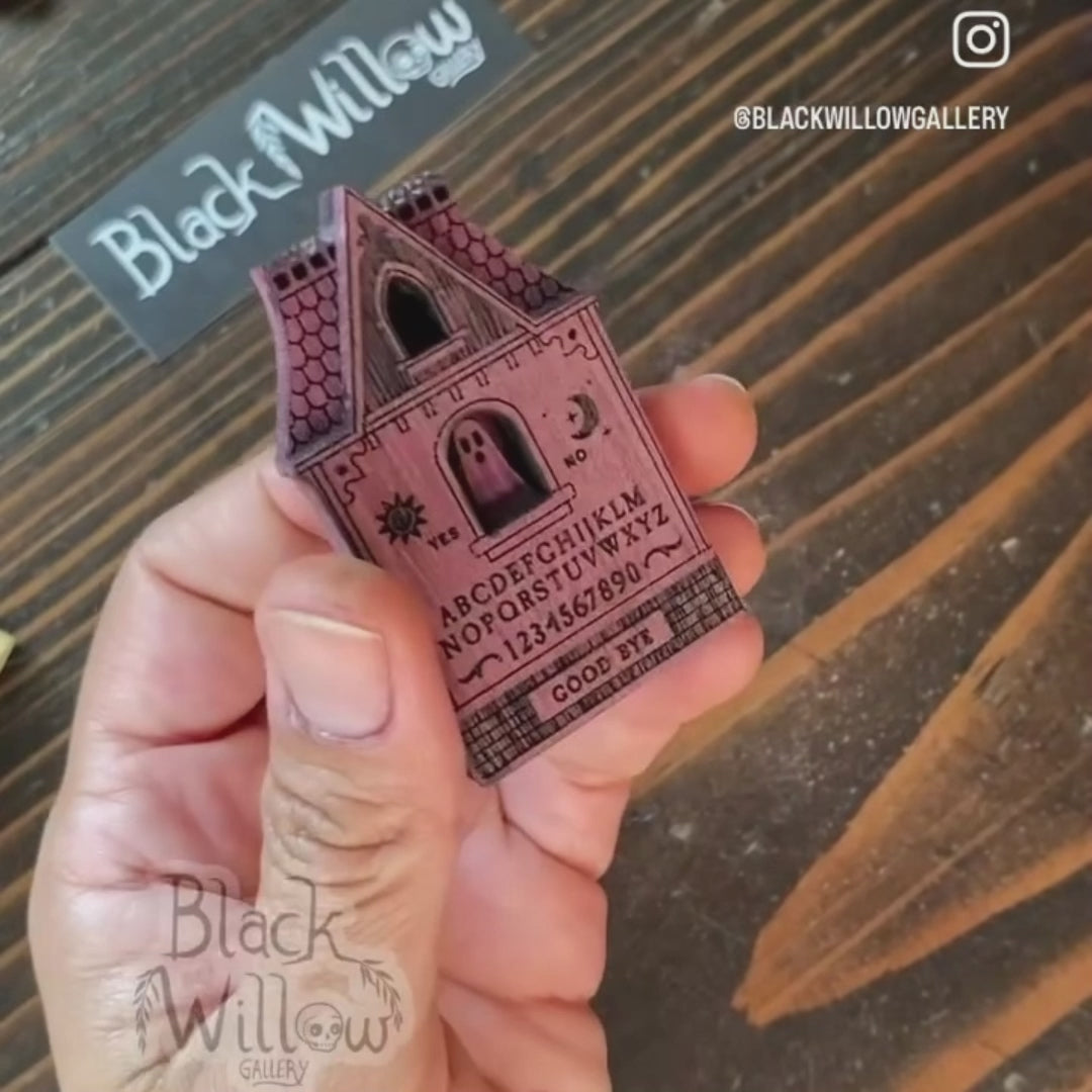 Haunted House Spirit Board – Black Willow Gallery