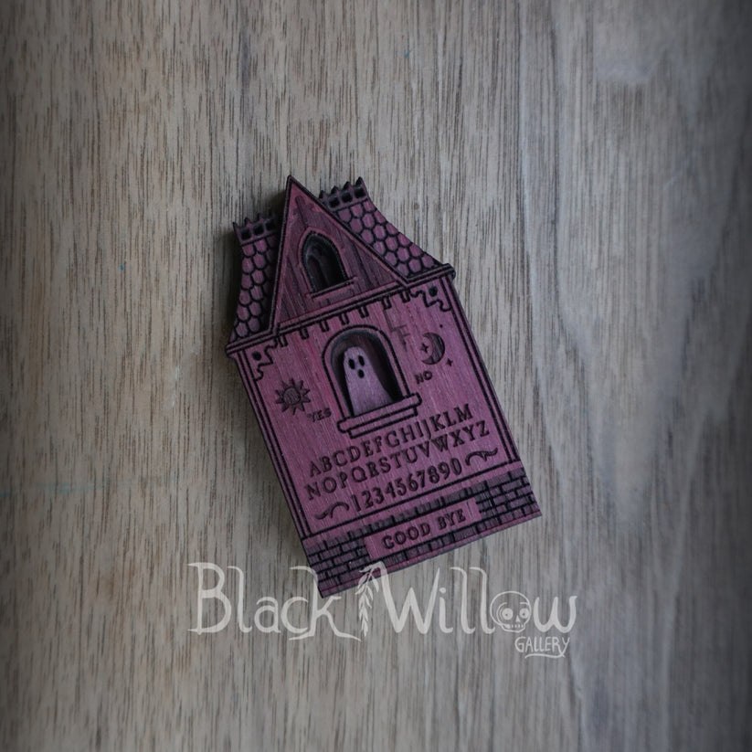 Haunted House Spirit Board – Black Willow Gallery